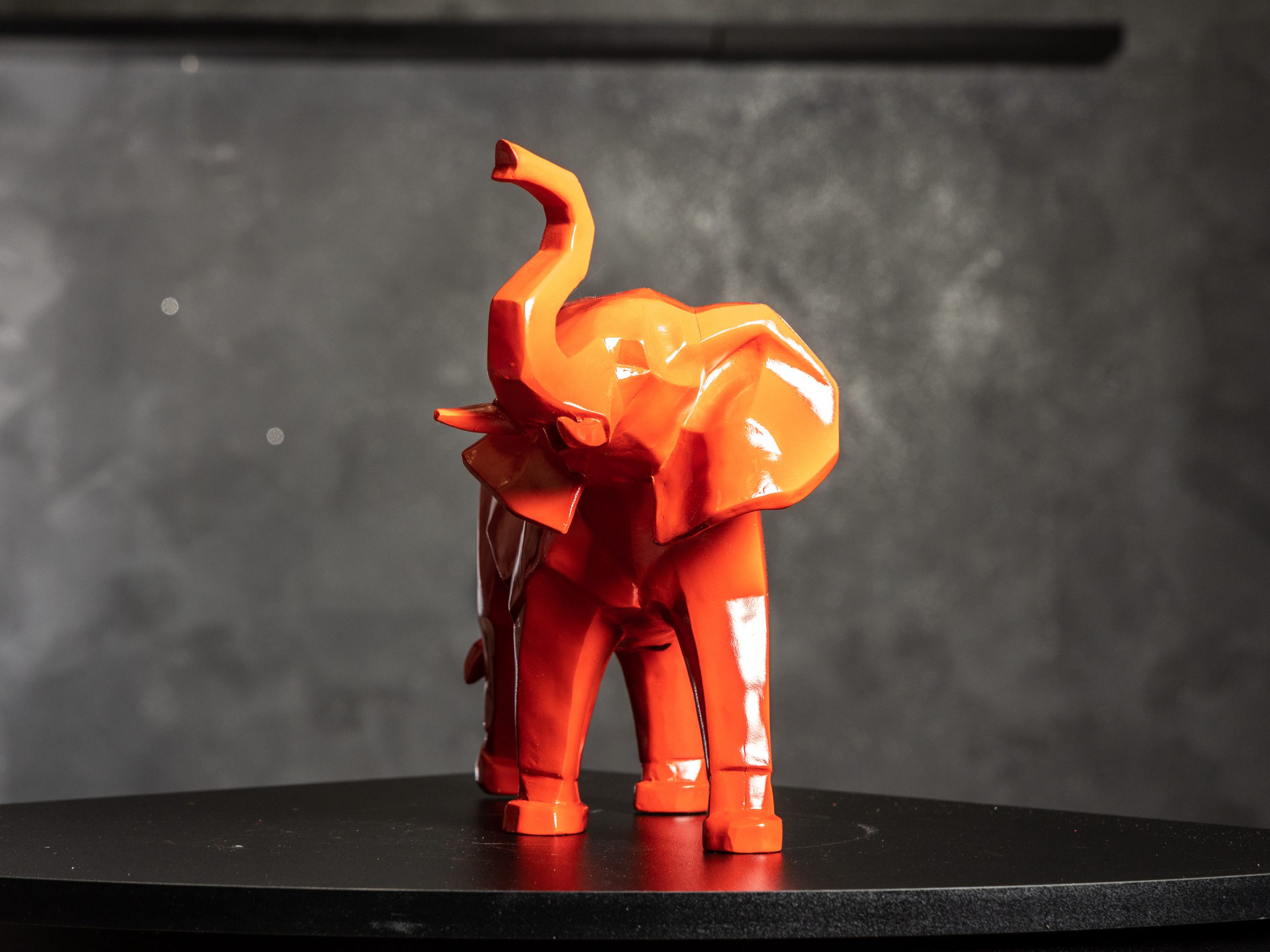 Vendita Elefante Rosso 35cm - Oggetto di design in vetroresina